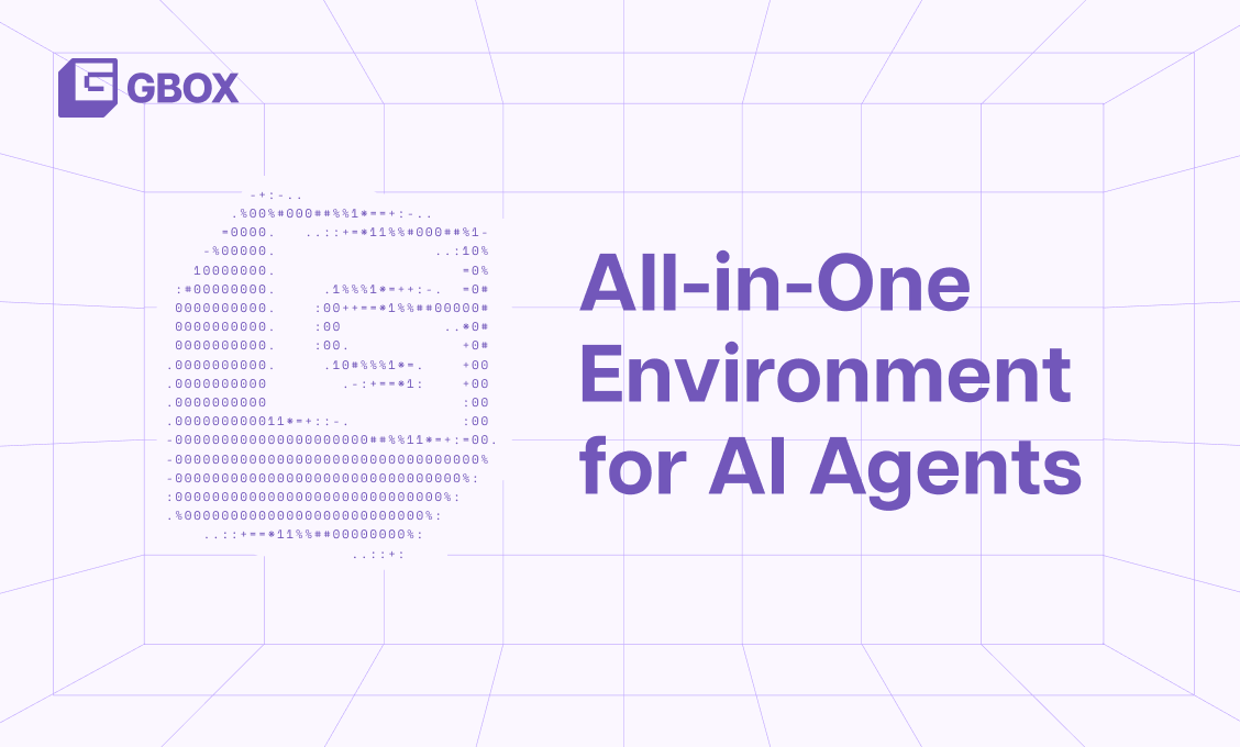 GBOX - Environments for Agents